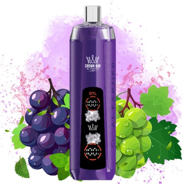 Al Fakher 8000 Crystal Grape Mint Geschmack | Nur 6,40€ | Ab 1pc | Al ...